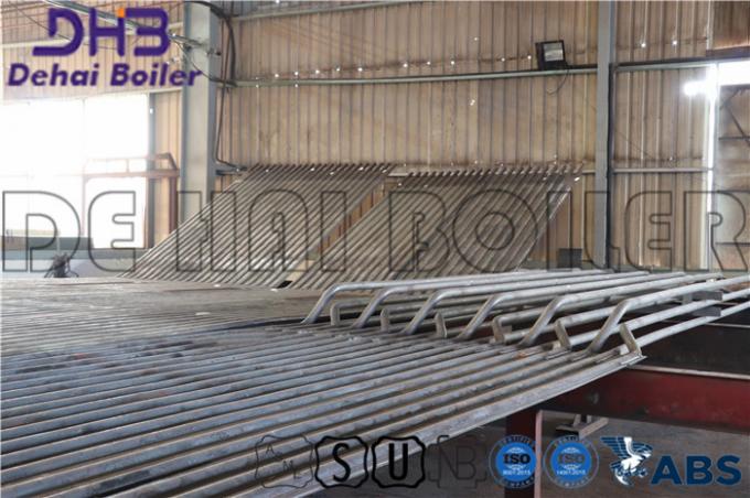 Panel Fin Tube Boiler Membrane Metal Body Structure Full Water Cooling