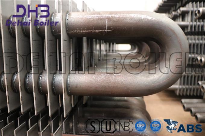 Economiser Fin Tube Radiator , Finned Stainless Steel Tubing Square Shape