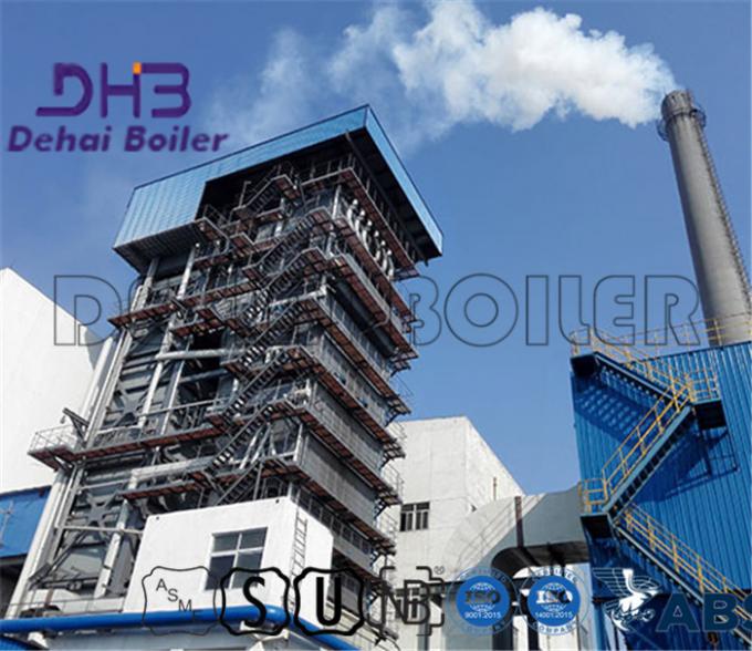 Industrial CFB Boiler Low Emission Fire Tube Structure Hot Water Output
