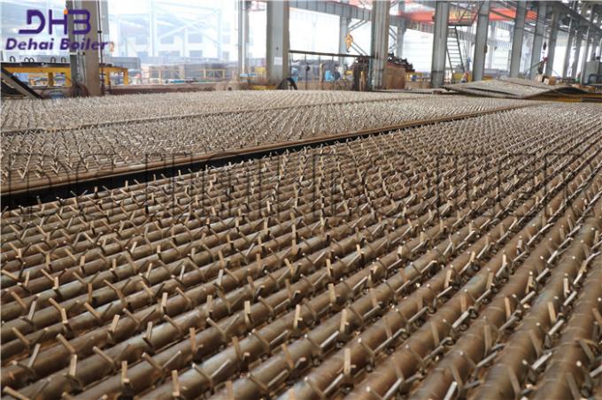 Water Wall Panel Plenum Chamber With Slag Pipe GB Manufacture Standard