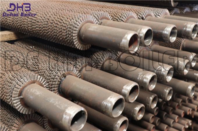 Welded Continuous Serrated Extruded Steam Boiler Parts Economizer Fin Tube